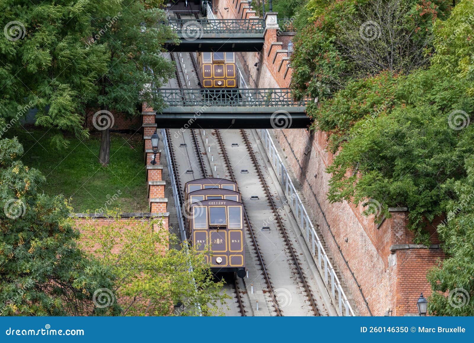Funicular Train To Buda Castle in Budapest Editorial Image - Image of ...