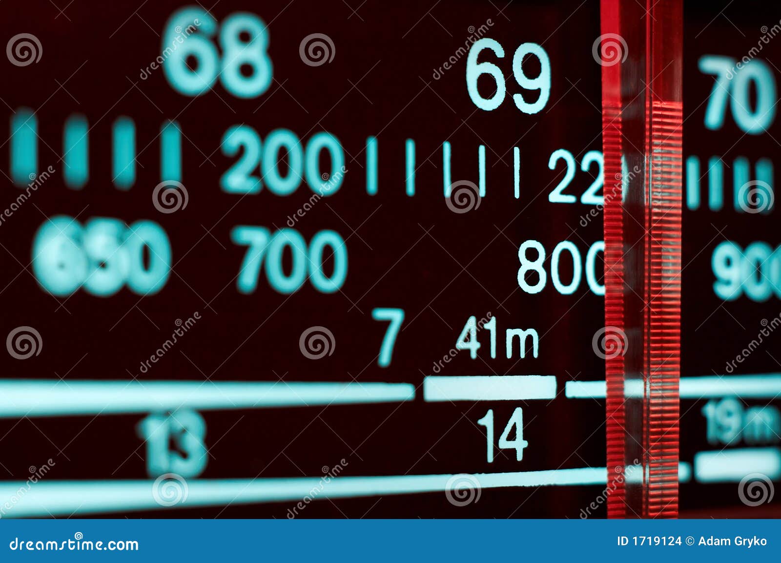 Funk stockfoto. Bild von musik, band, analog, frequenz - 1719124