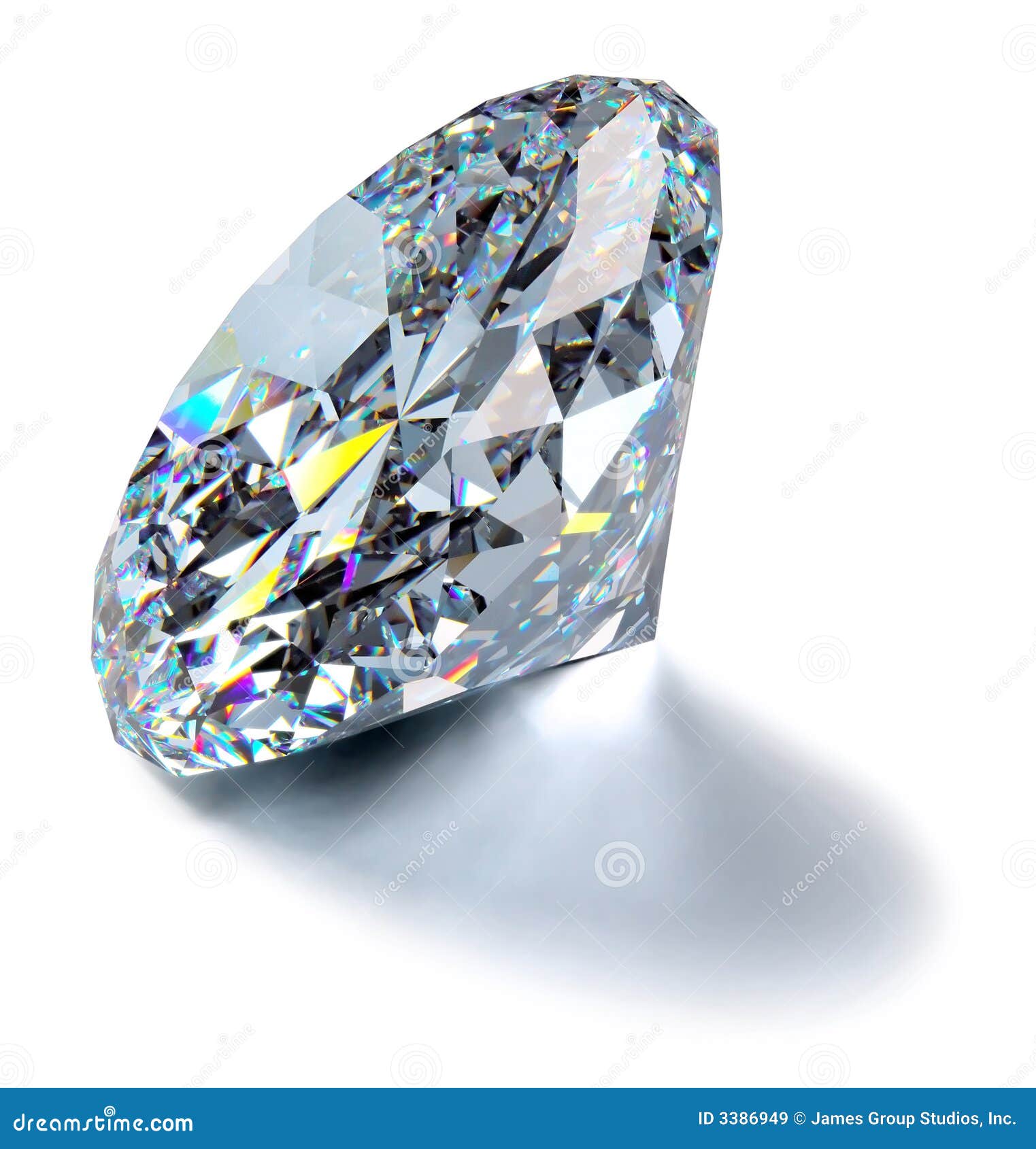 Funkelnder Diamant stock abbildung. Illustration von luxus - 3386949