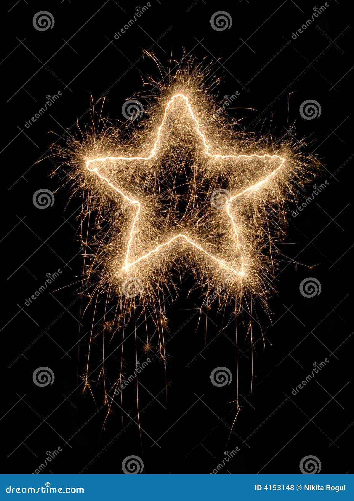 Funkelnder Stern stockfoto. Bild von feuer, stern, himmel - 4153148