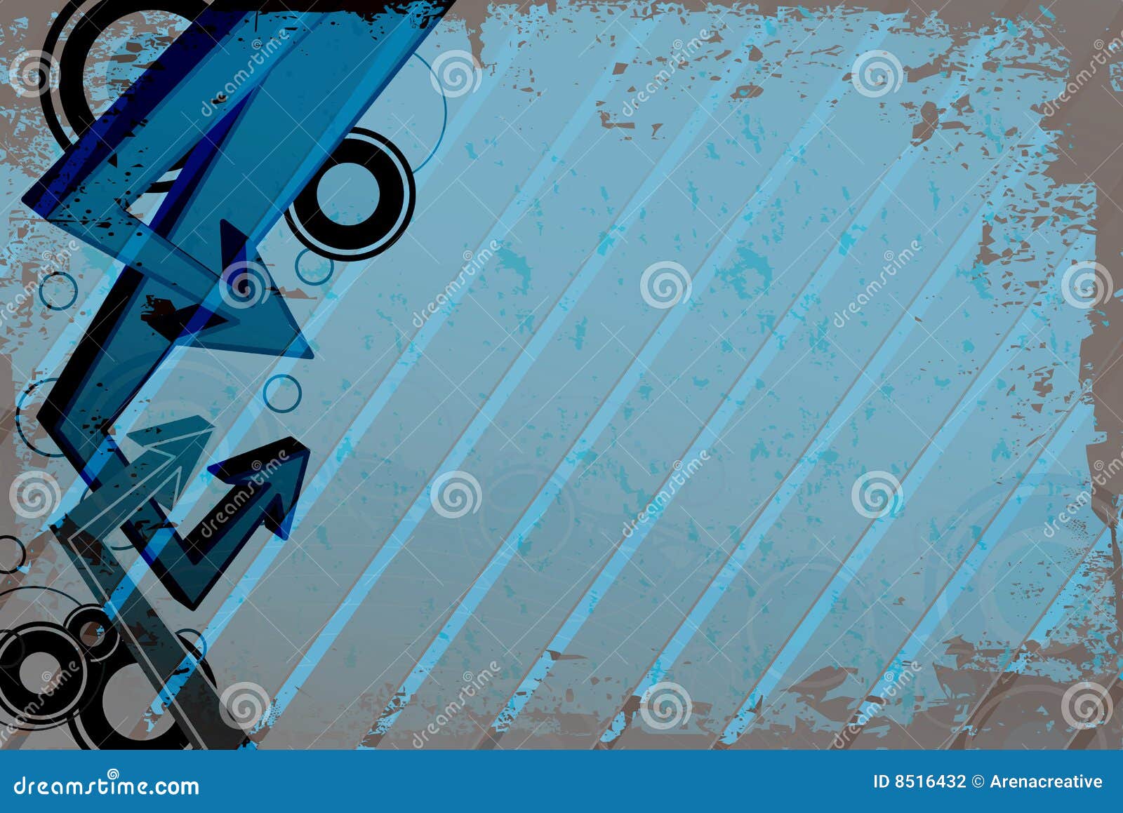Funky Arrows Layout stock illustration. Illustration of cool - 8516432