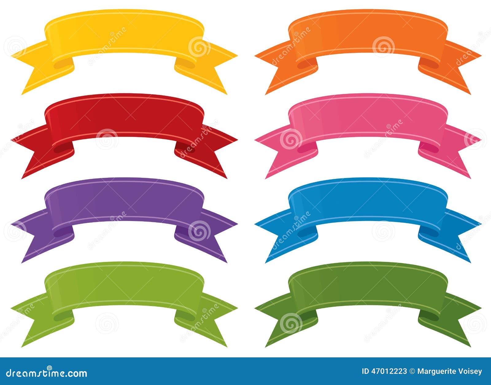 Funky Award Ribbons stock vector. Illustration of ribbon - 47012223