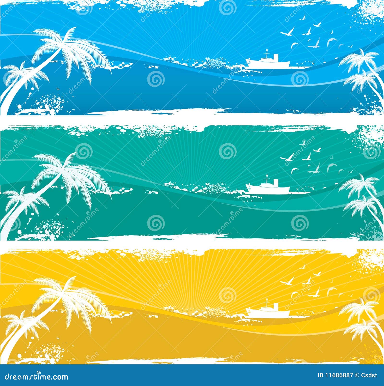 Funky banner stock vector. Illustration of sunlight, wallpaper - 11686887