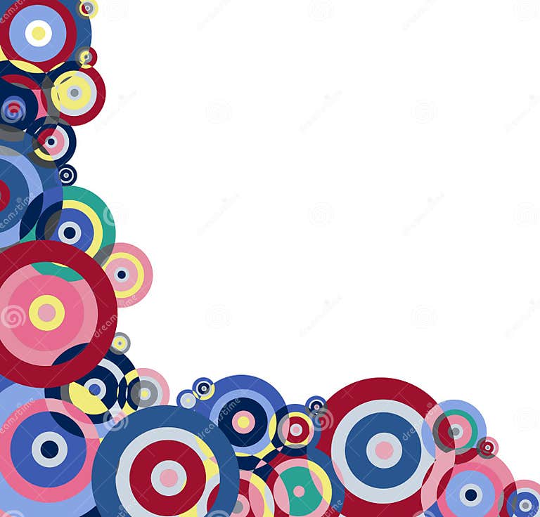 Funky Border for Presentation Stock Illustration - Illustration of ...