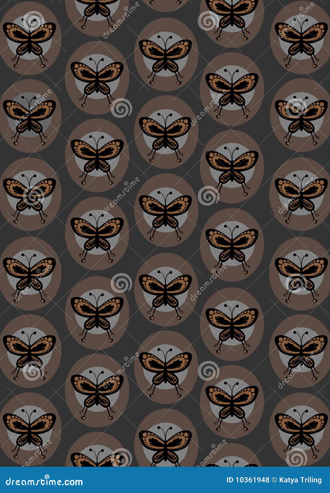 Funky butterflies stock vector. Illustration of element - 10361948