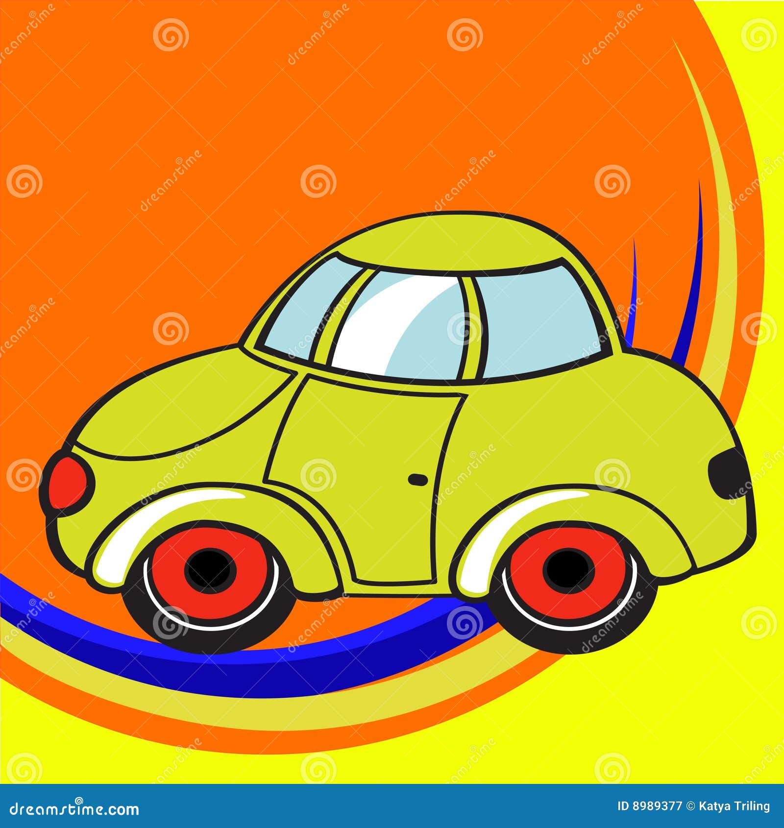 Funky Car Picture. Image: 8989377