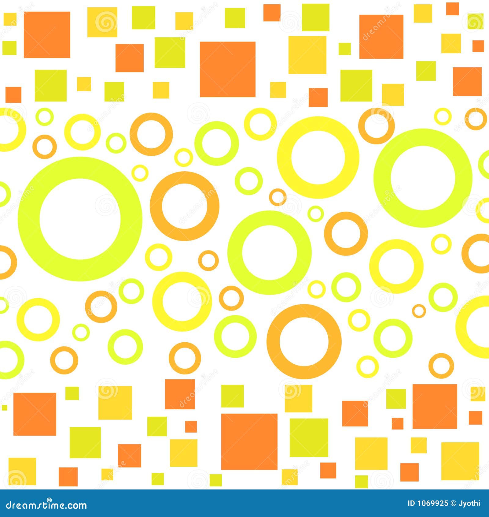 Funky circles and squares stock illustration. Illustration of shapes ...
