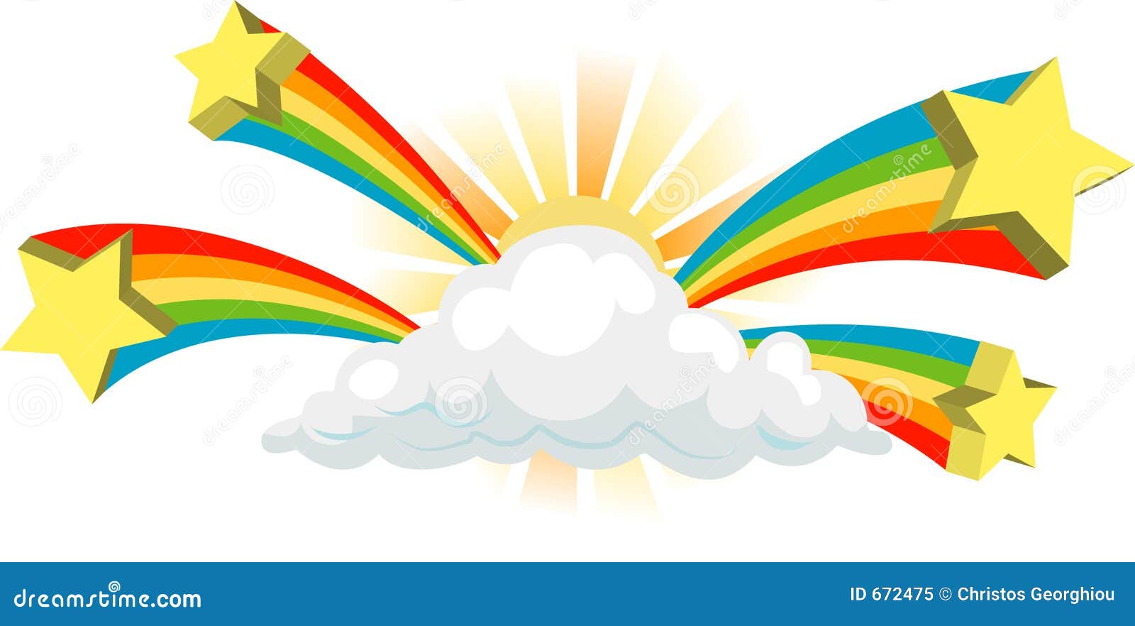 Funky cloud sign stock vector. Illustration of hydrogen - 672475