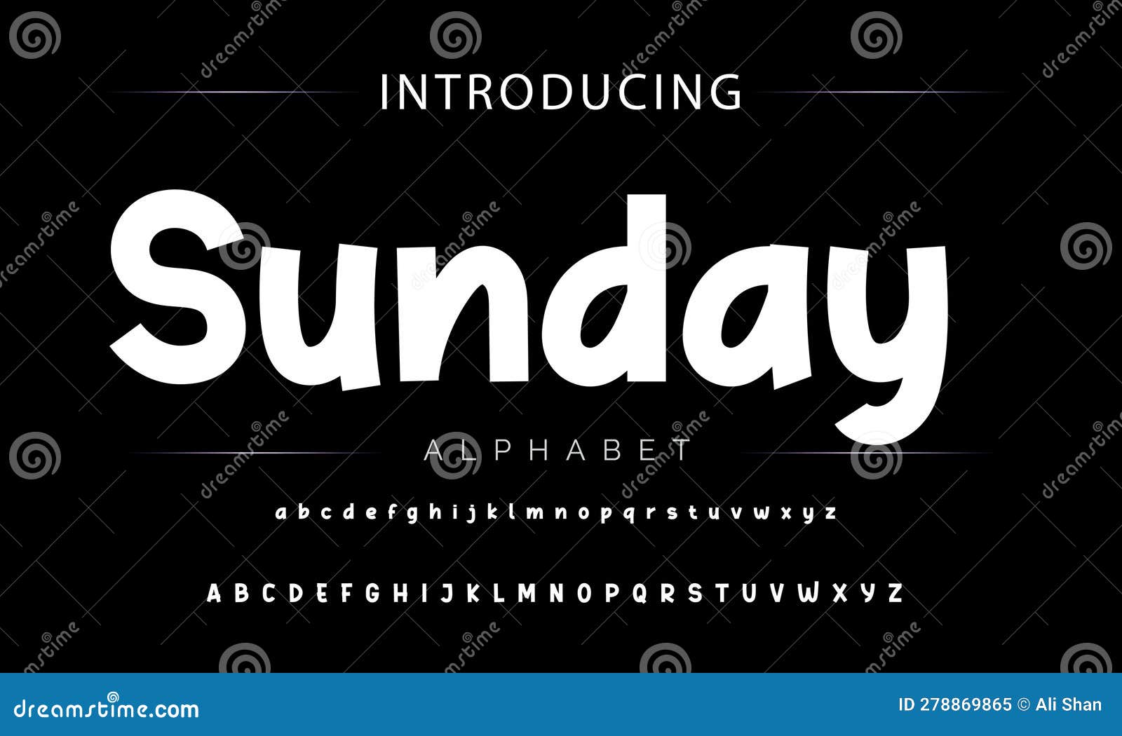 Funky Colorful Cartoon Font Type. Vector Alphabet Stock Illustration ...