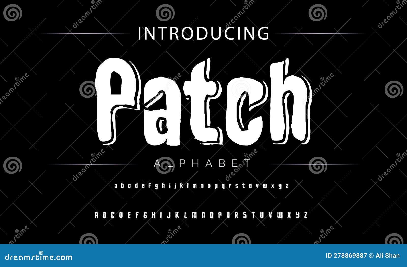 Funky Colorful Cartoon Font Type. Vector Alphabet Royalty-Free Stock ...