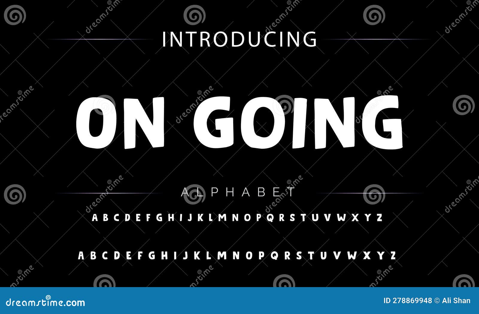 Funky Colorful Cartoon Font Type. Vector Alphabet Stock Illustration ...