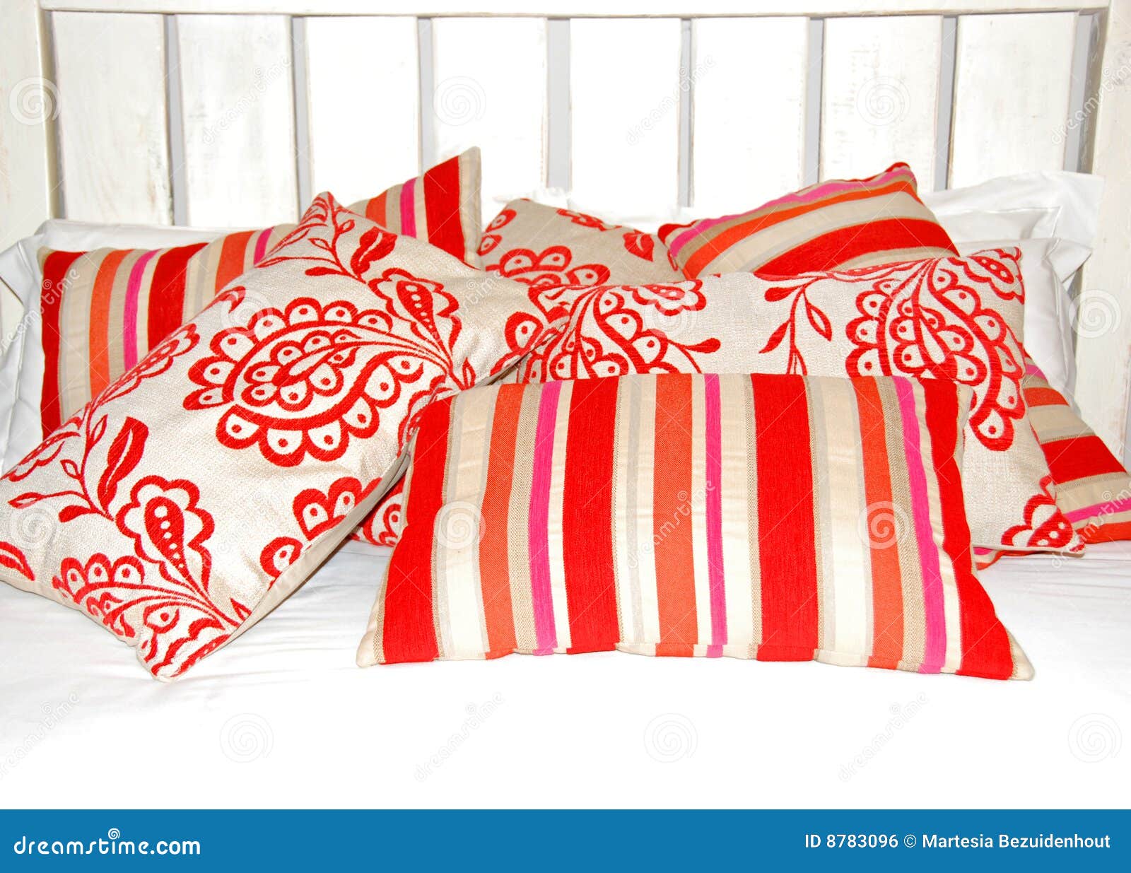 Funky colorful pillows stock photo. Image of fashionable - 8783096