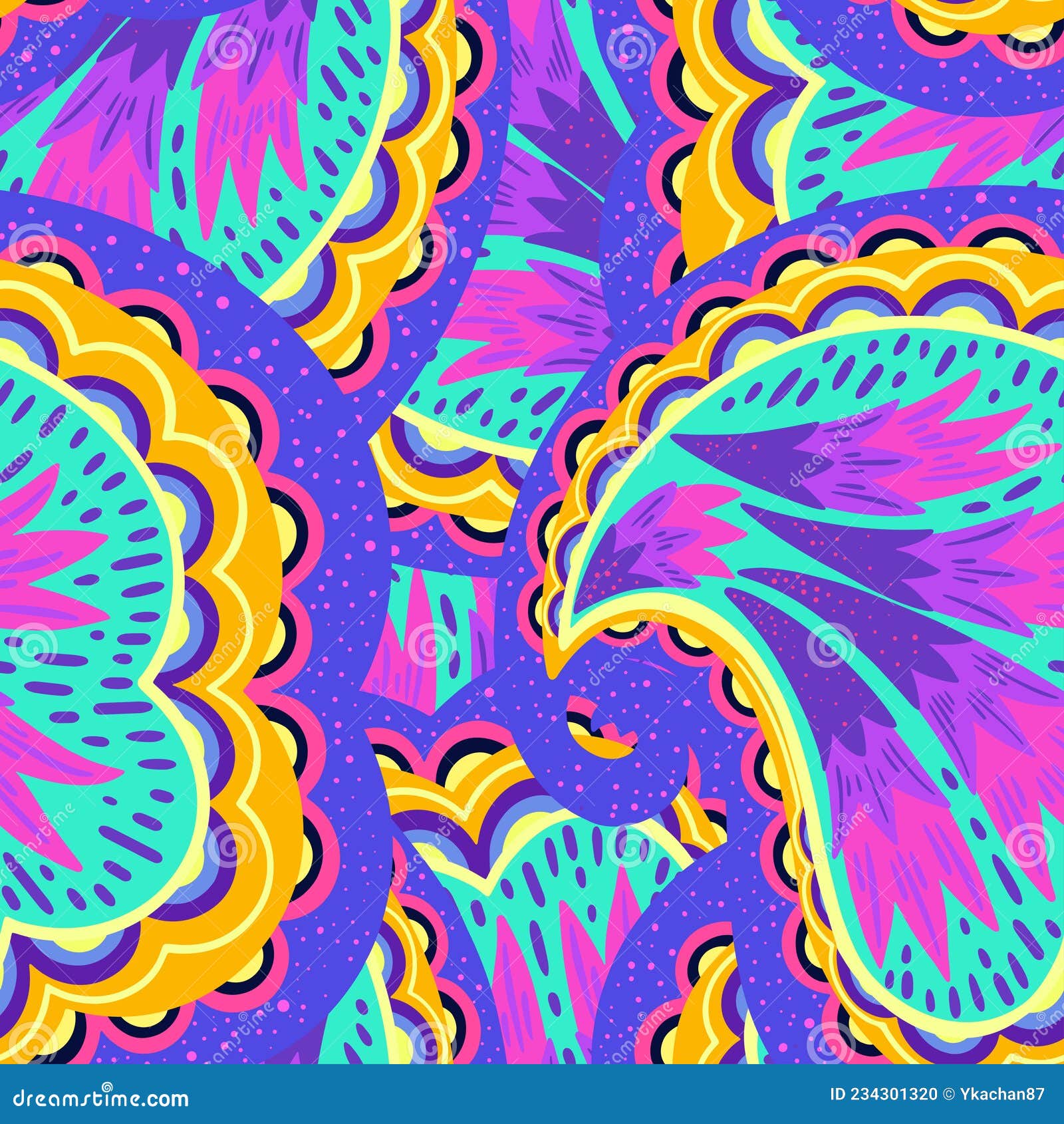 Funky Colourful Designs