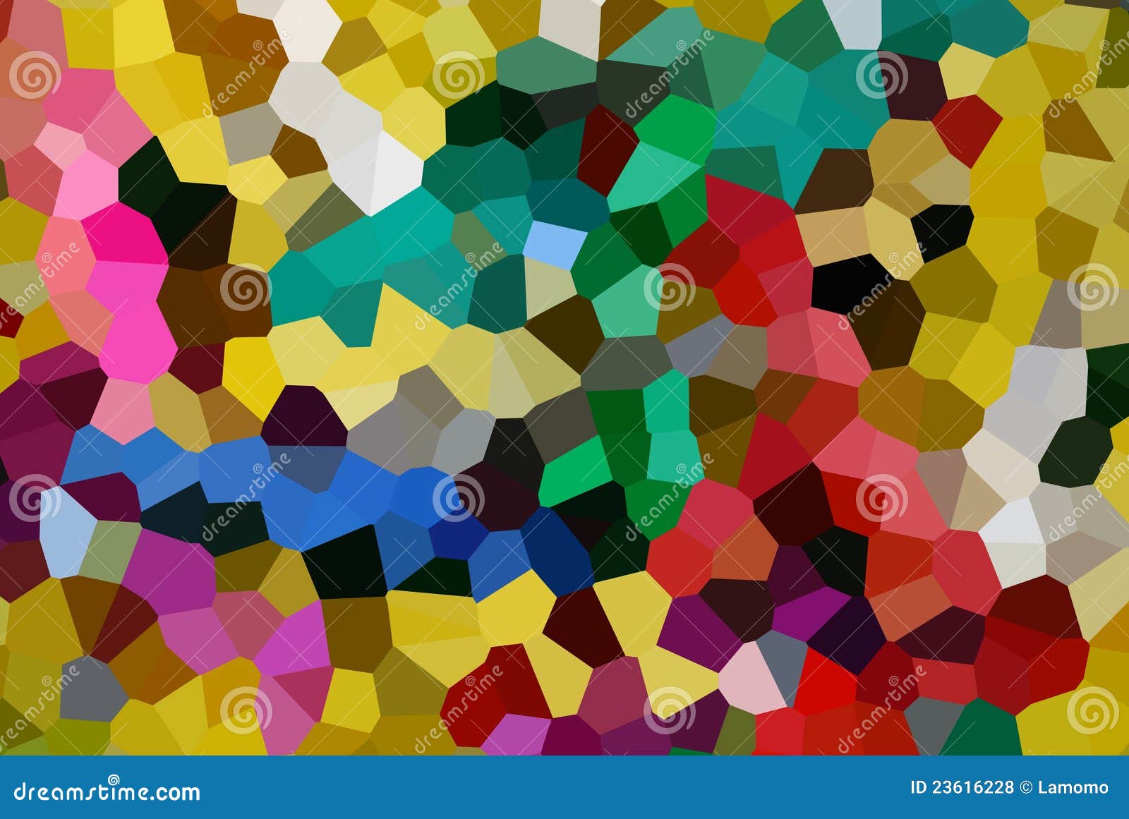 Funky colour mosaic stock illustration. Illustration of coloured - 23616228