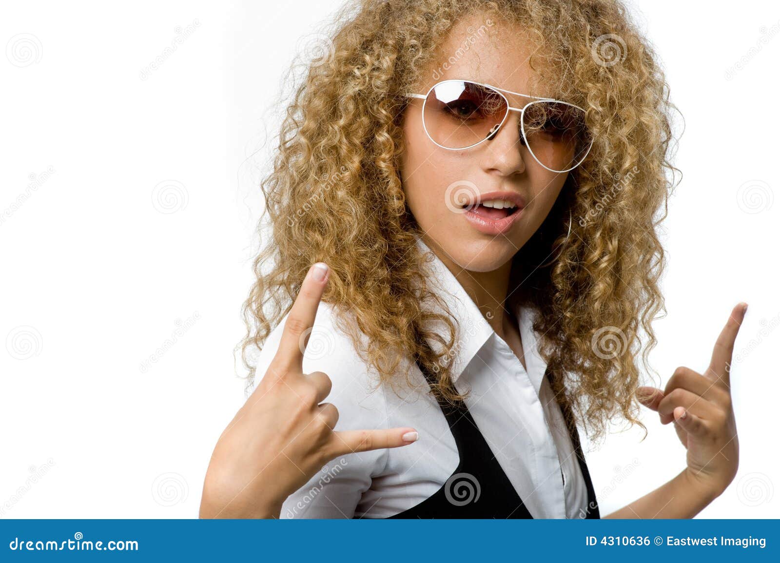 Funky Cool stock photo. Image of beautiful, sunglasses - 4310636