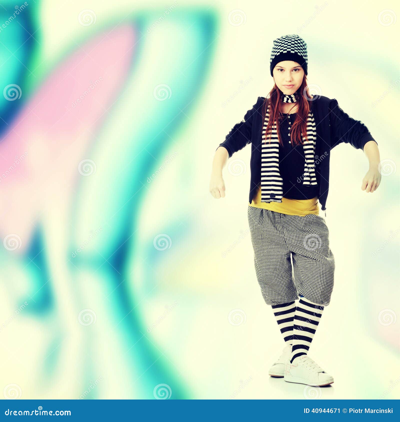 Funky dancer stock image. Image of breakdance, funky - 40944671