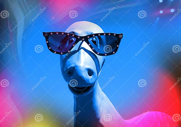 Funky dino stock image. Image of play, friendly, story - 4430059