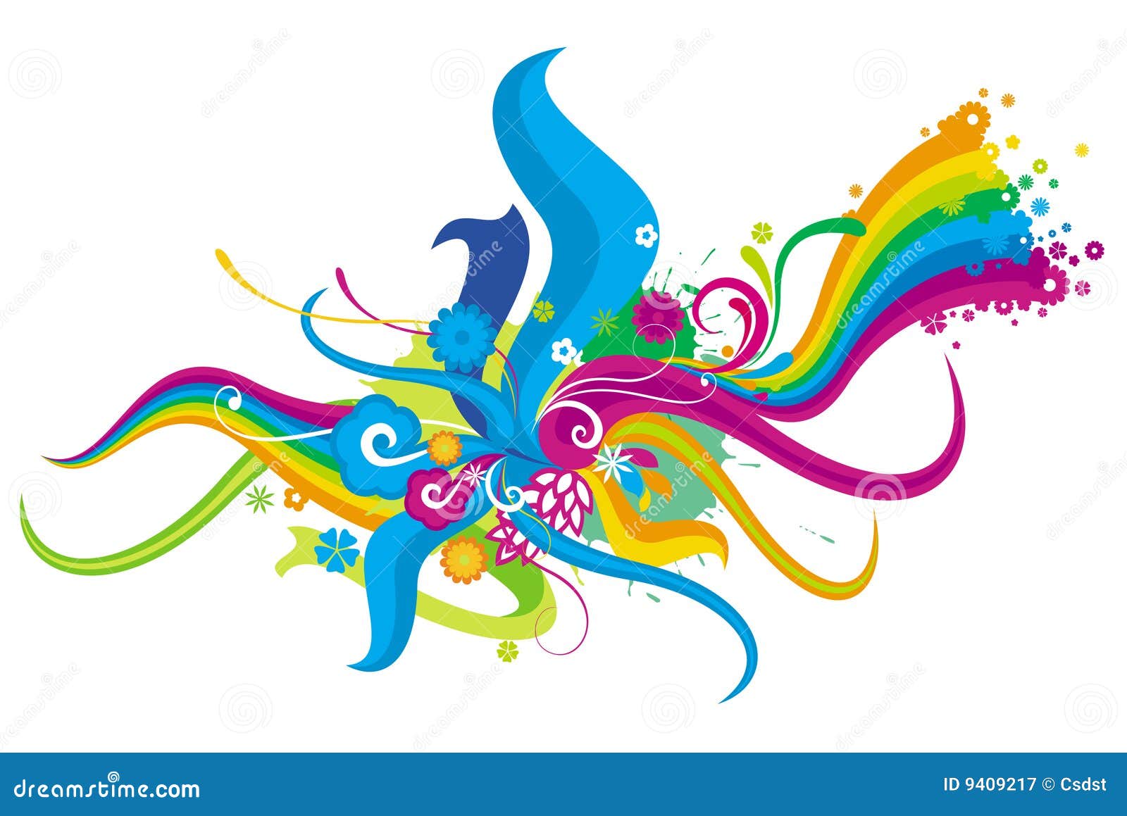 Funky element backgournd stock vector. Illustration of design - 9409217