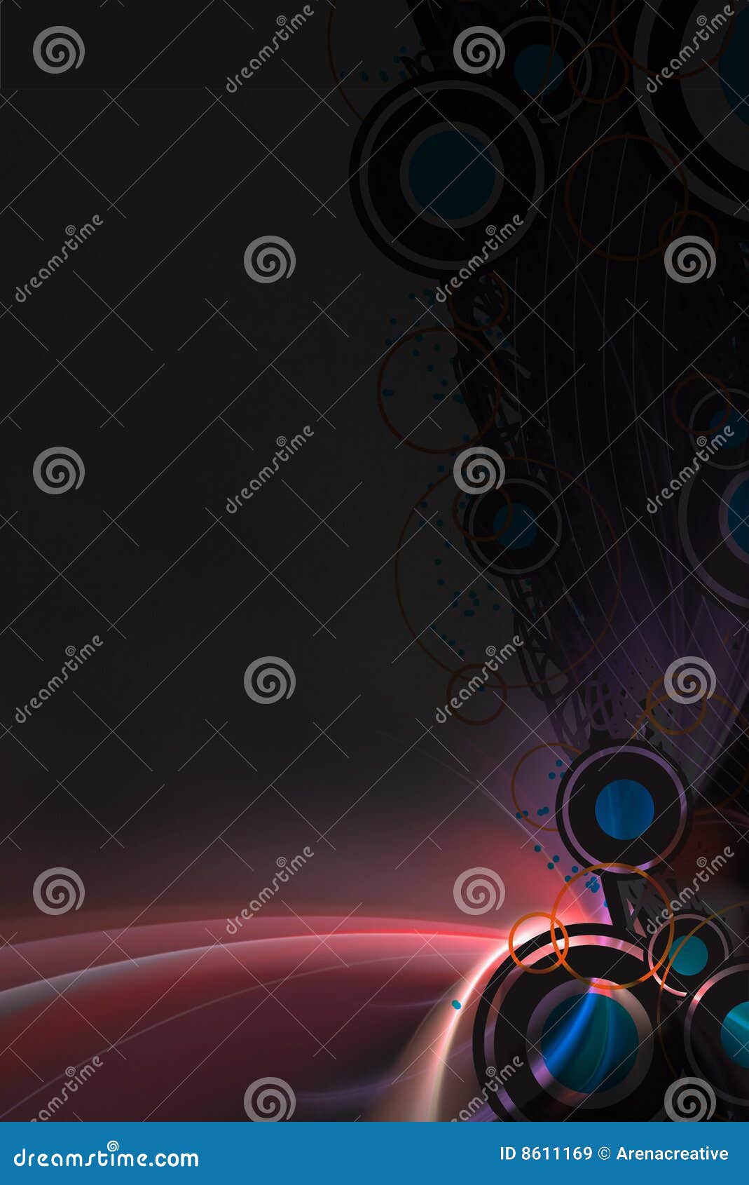 Funky Fractal Layout stock illustration. Illustration of glowing - 8611169
