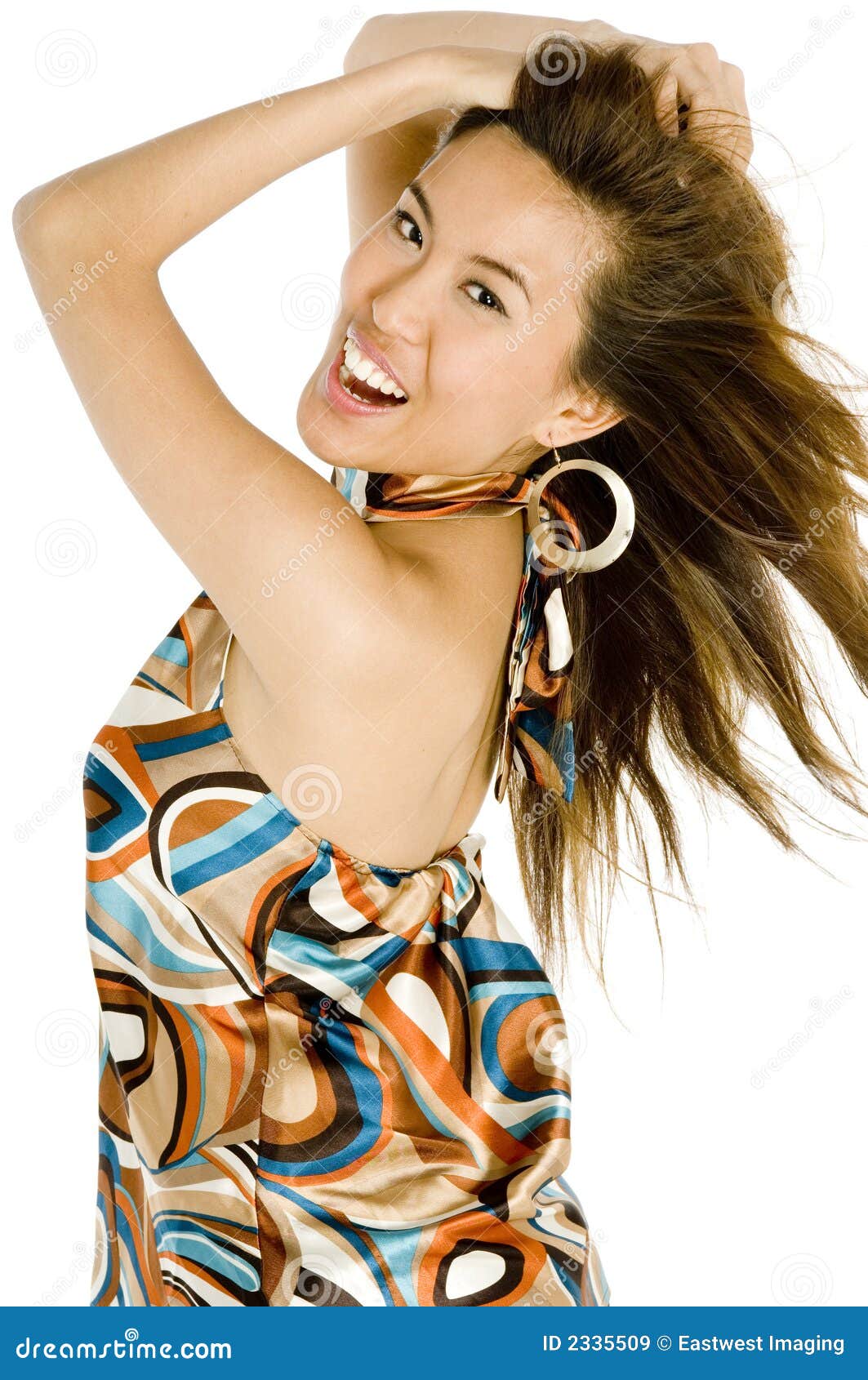 Funky Girl stock image. Image of attractive, isolated - 2335509