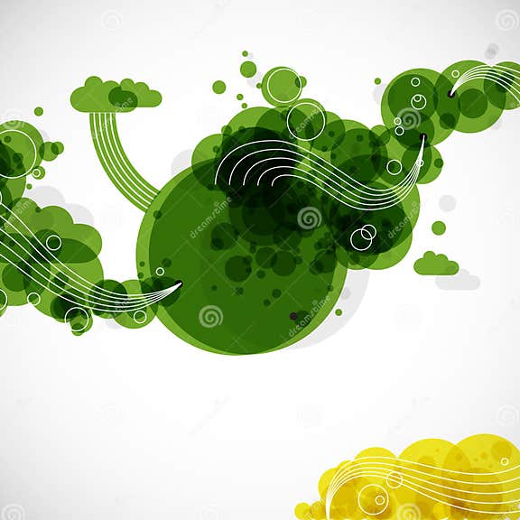 Funky graphic design stock vector. Illustration of page - 15339641