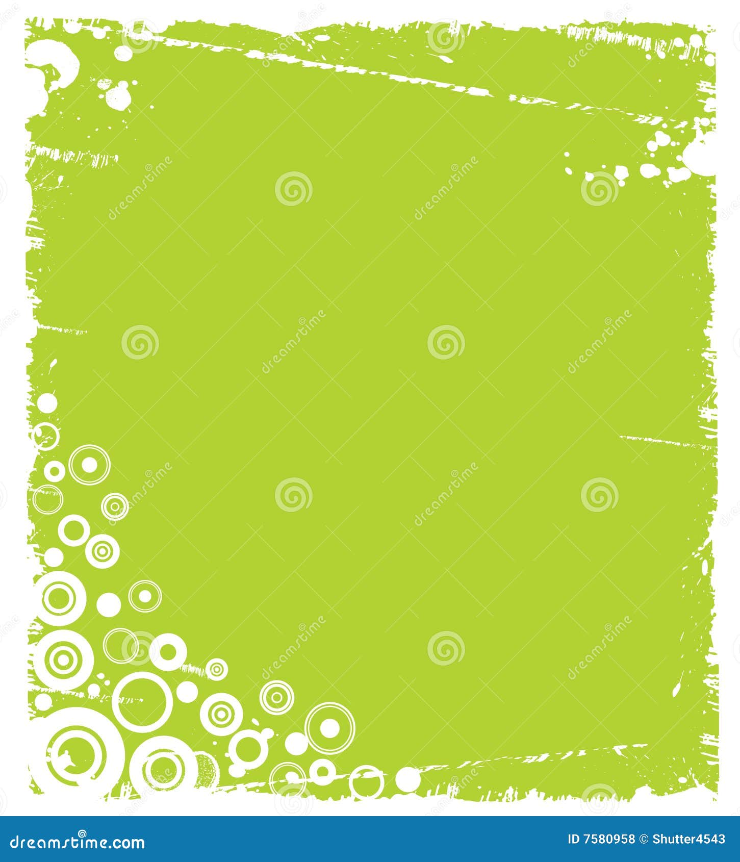 Funky Grungy Concentric Circles Background Stock Vector - Illustration ...