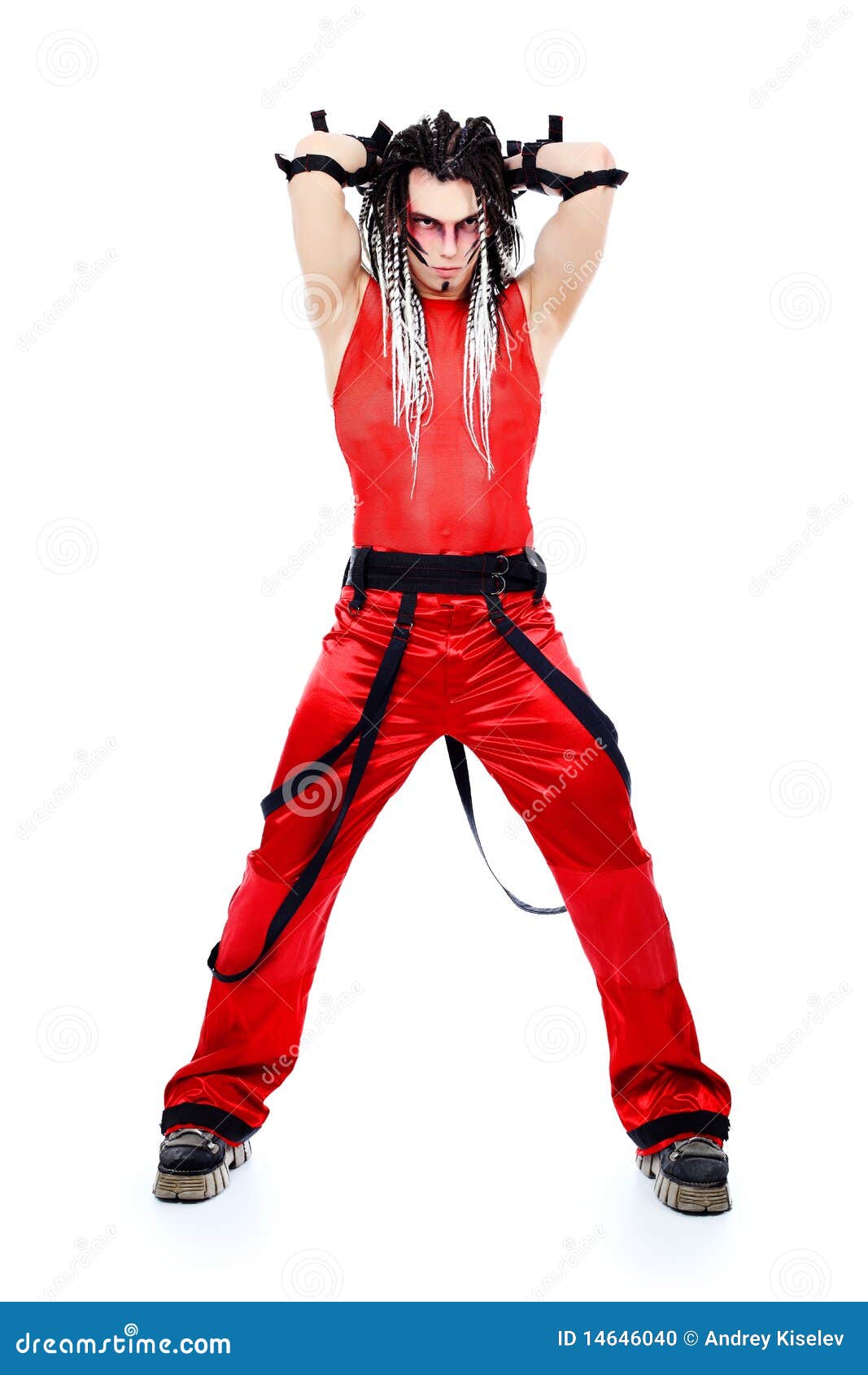 Funky guy stock photo. Image of handsome, party, artist - 14646040