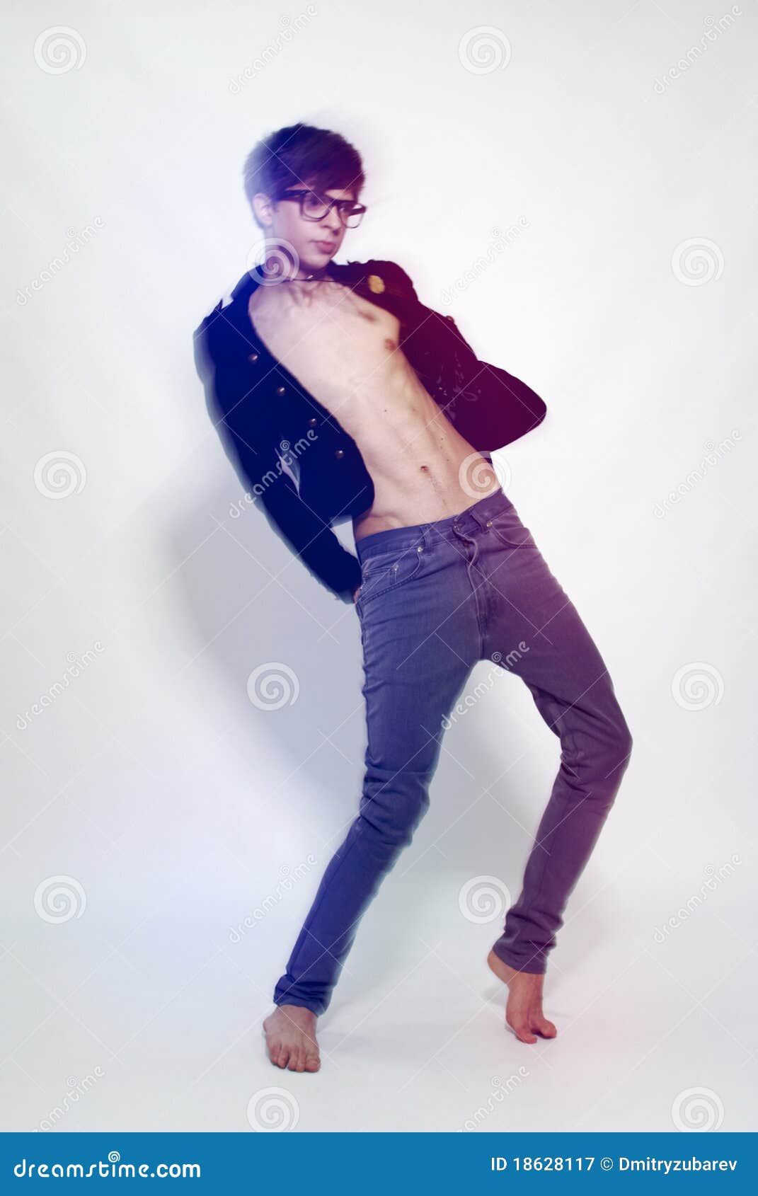 Funky guy in studio stock image. Image of people, manager - 18628117