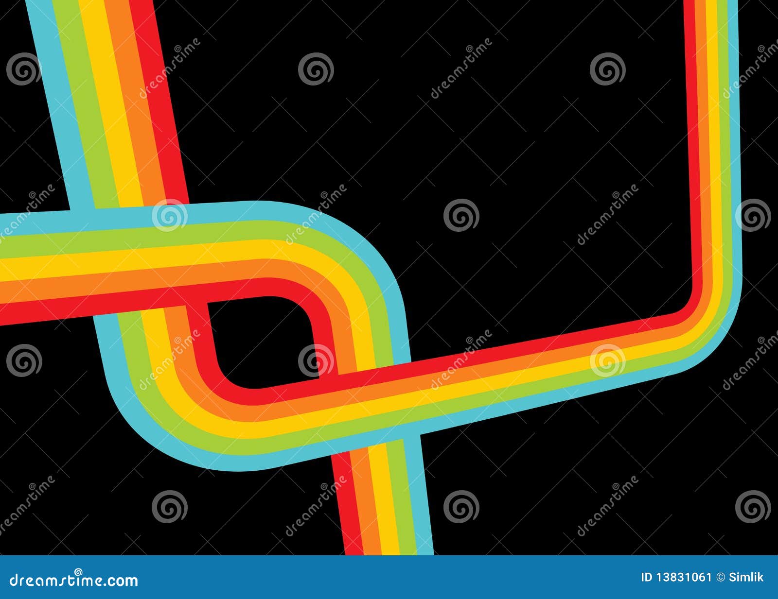 Funky lines stock vector. Illustration of flyer, energy - 13831061
