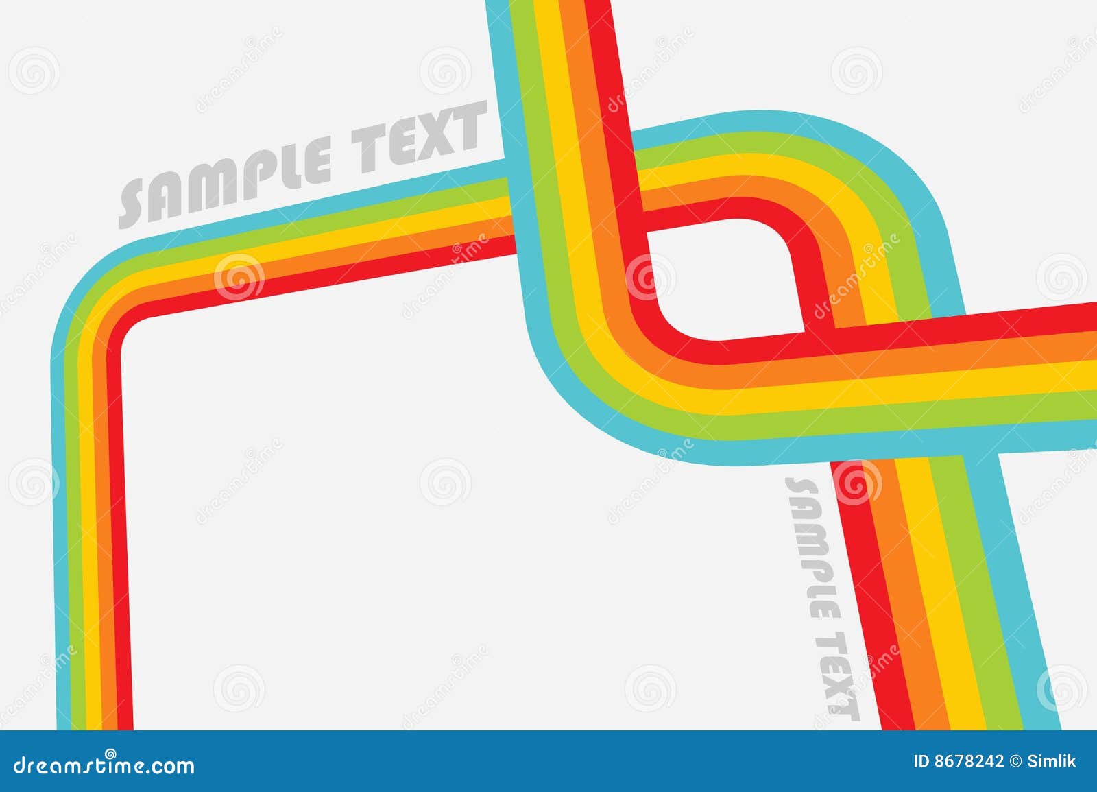 Funky lines stock vector. Illustration of entertainment - 8678242