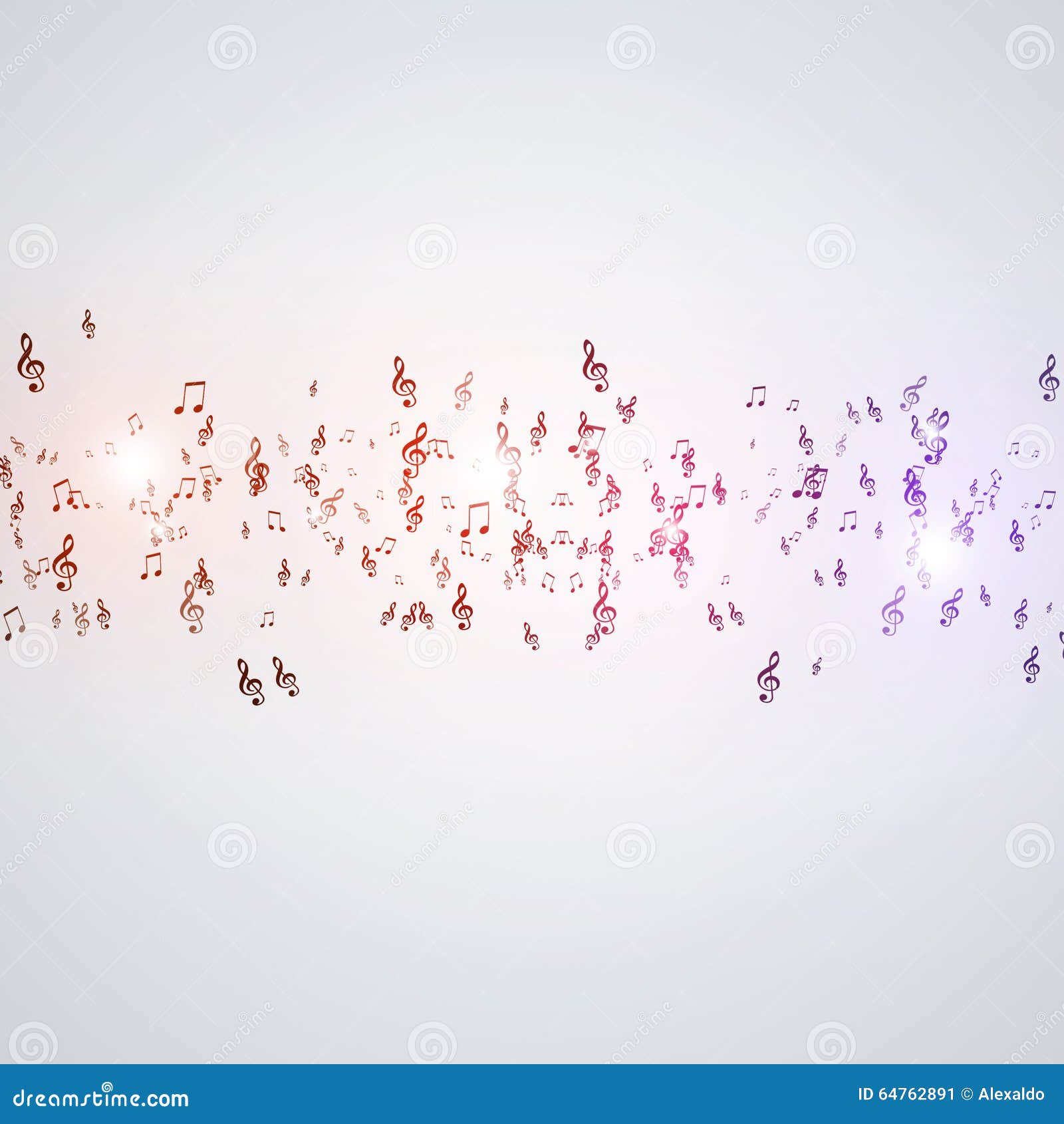 Funky Music Notes stock illustration. Illustration of dance - 64762891