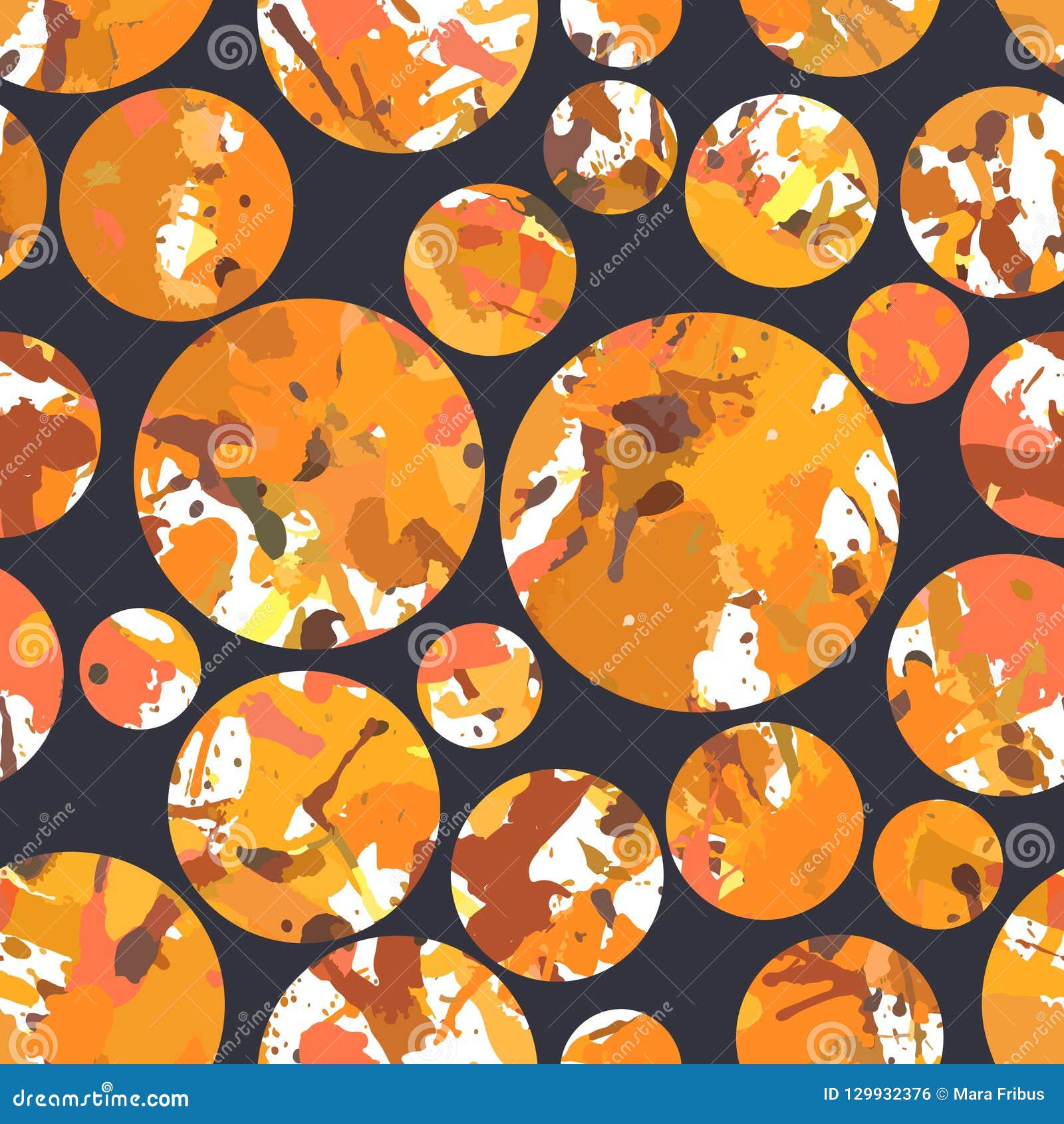 Orange Splatter Grunge Texture Background. Darker Edges, Lighter Center ...