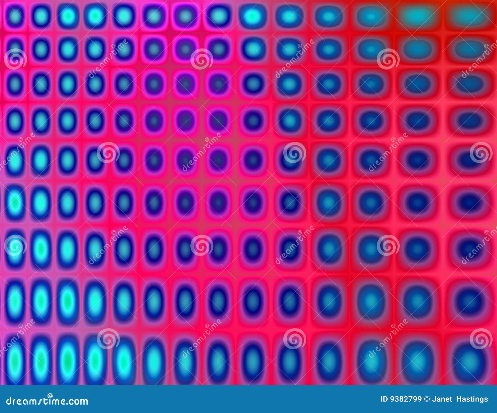 Funky Pink and Blue Pattern Stock Illustration - Illustration of mosaic ...