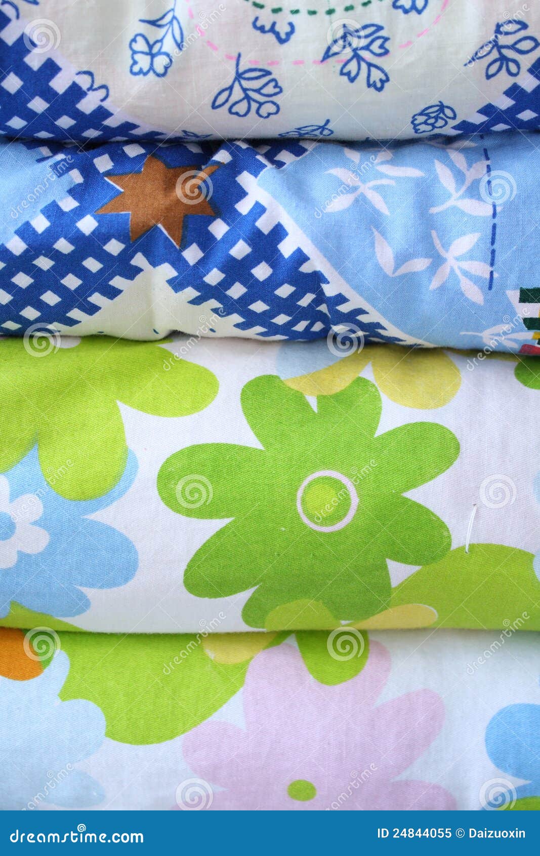 Funky Quilt Fabric stock image. Image of white, material - 24844055