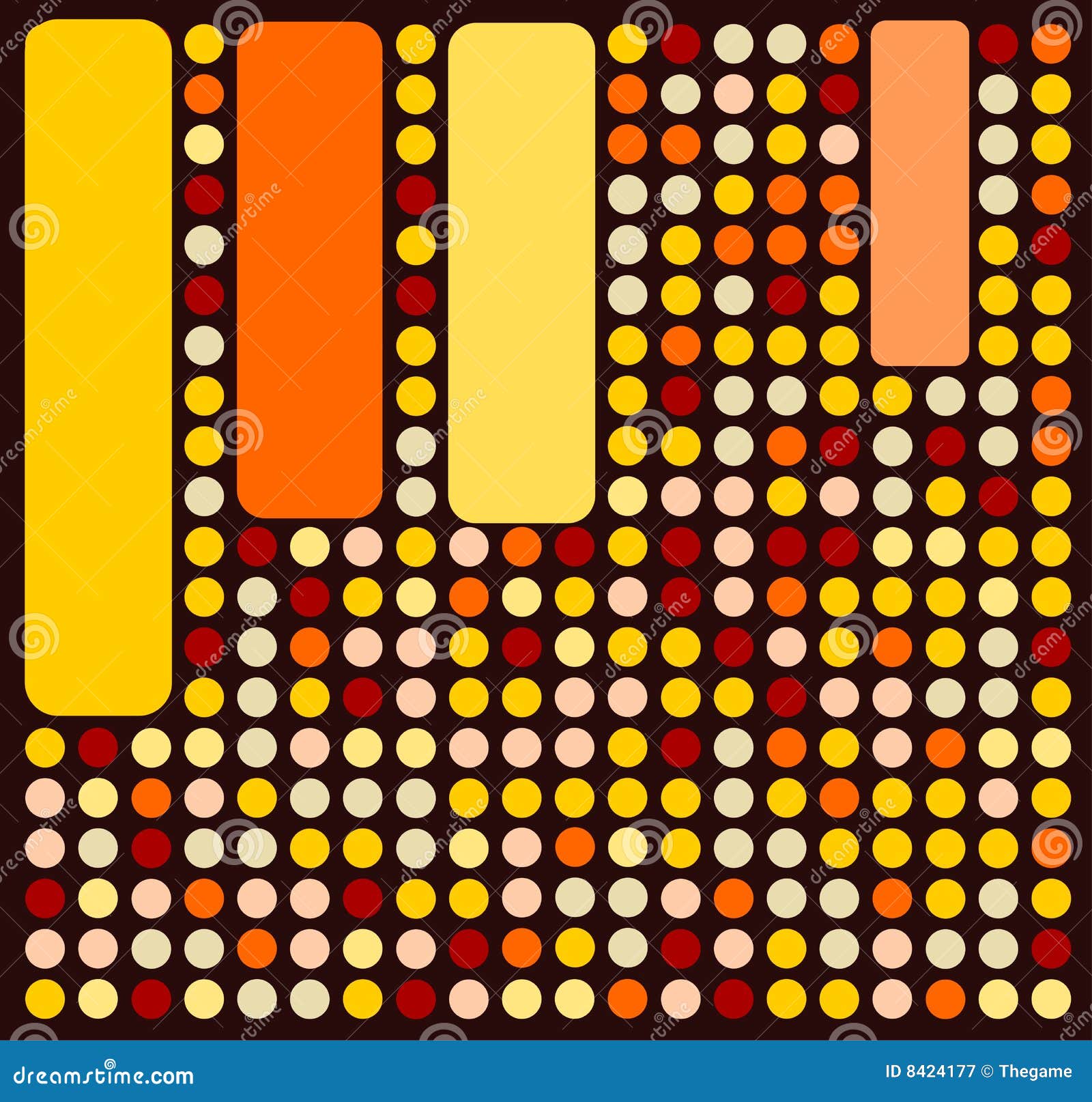 FunkY RetrO Design stock illustration. Illustration of grafic - 8424177