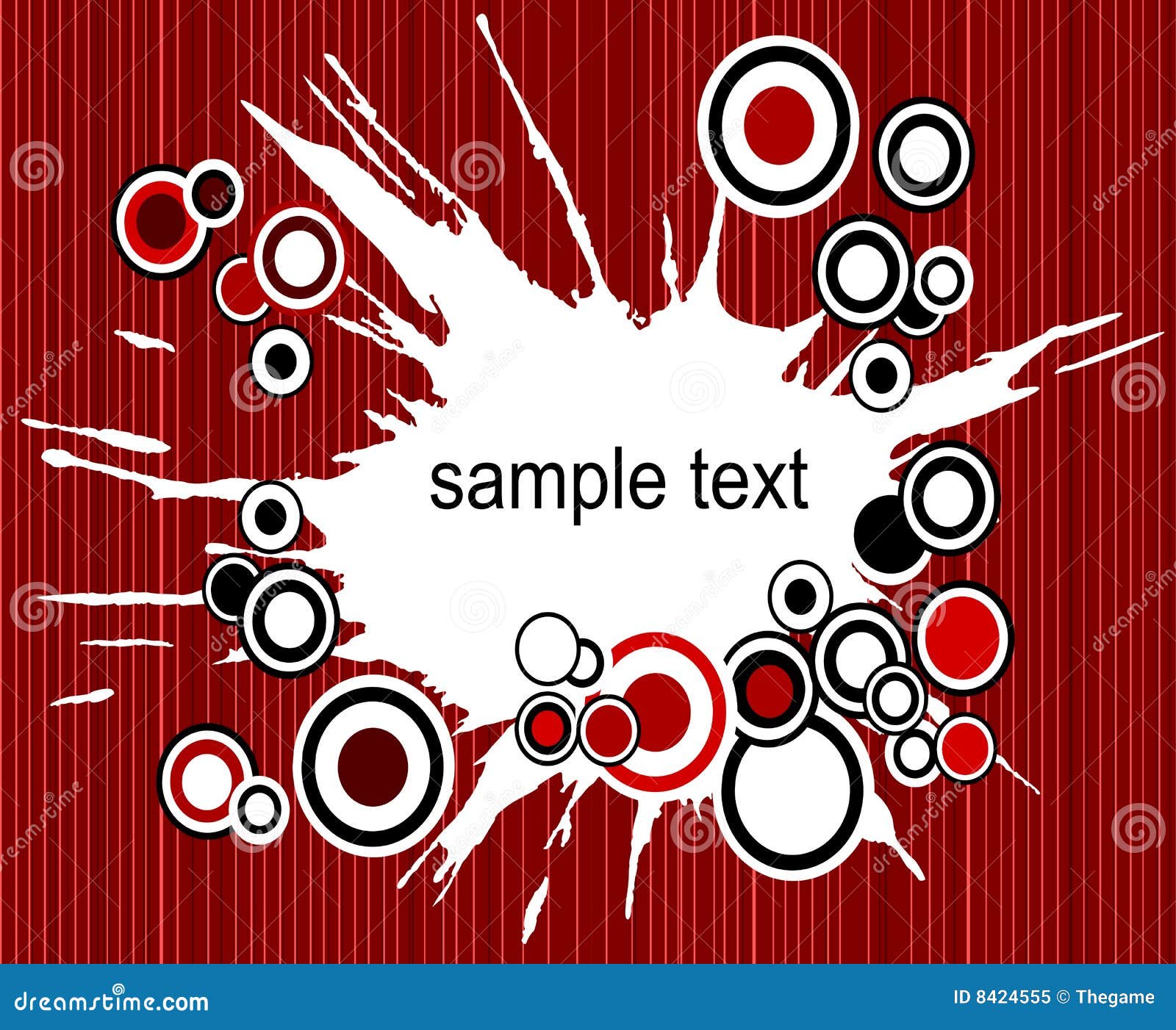 FunkY RetrO SpoT stock illustration. Illustration of abstract - 8424555