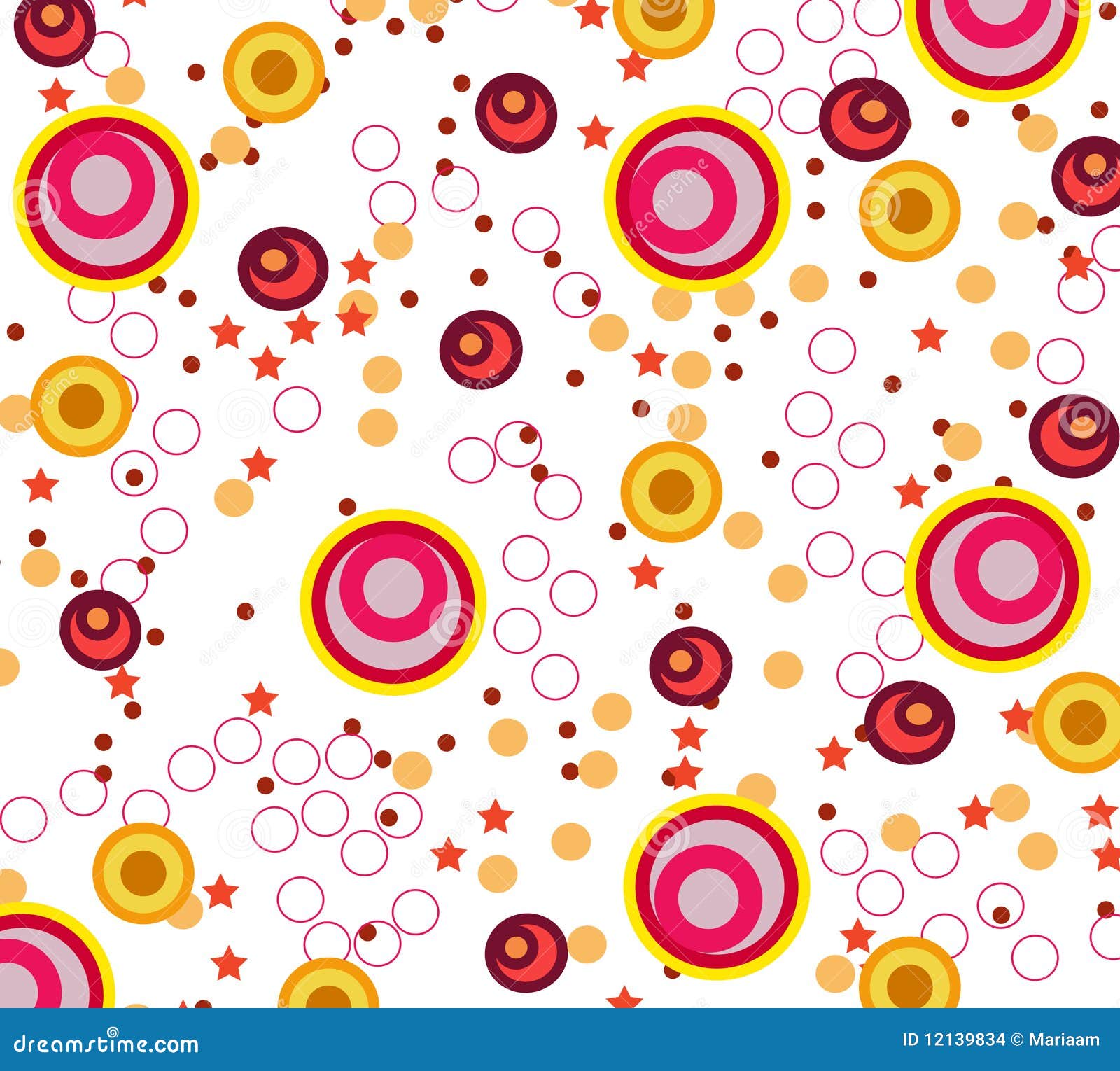 Funky Retro Style Background Stock Vector - Illustration of vintage ...