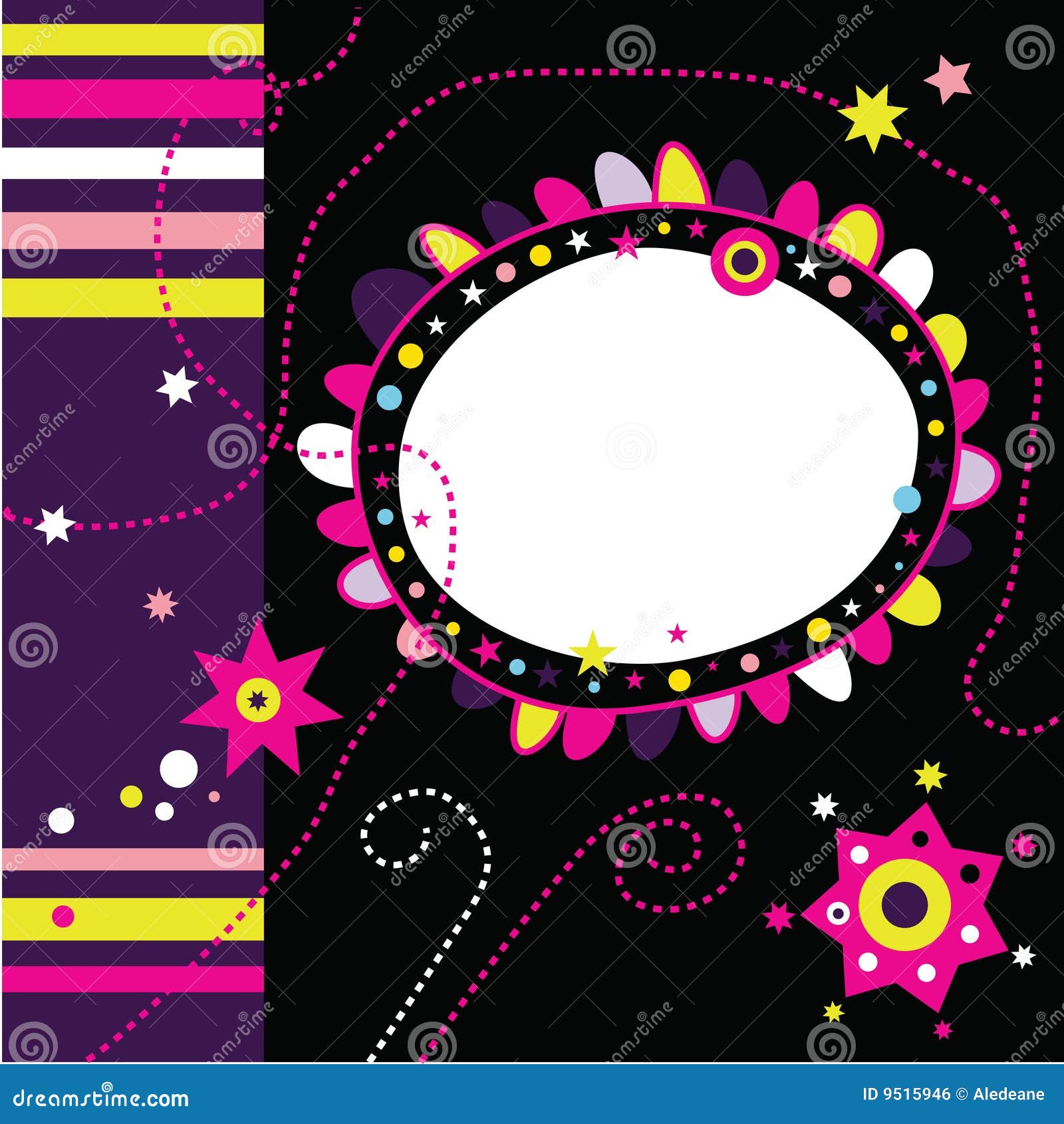 Funky Scrapbook Layout 2 stock vector. Illustration of square - 9515946