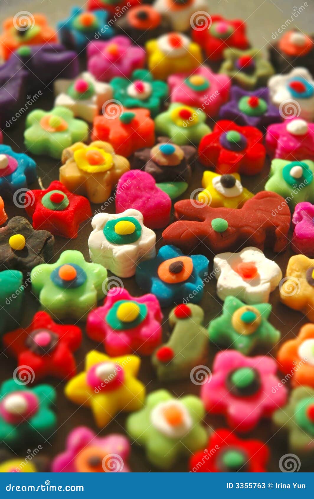 Funky shapes and colors stock image. Image of colors, bunnies - 3355763