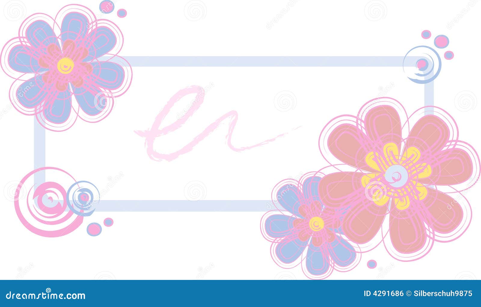 Funky Spring Deco stock vector. Illustration of season - 4291686