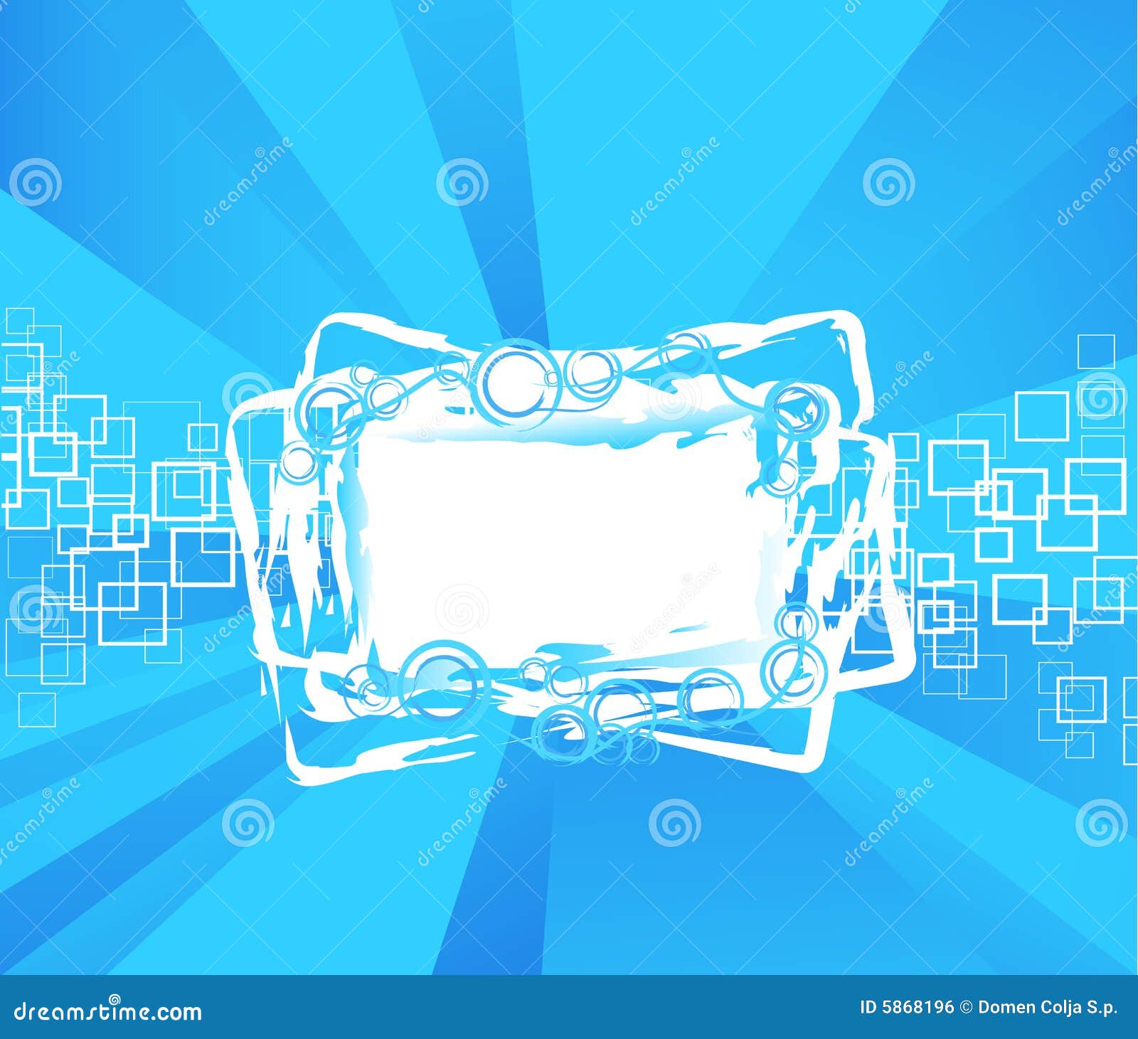 Funky Squares Frame Background Stock Vector - Illustration of backdrop ...