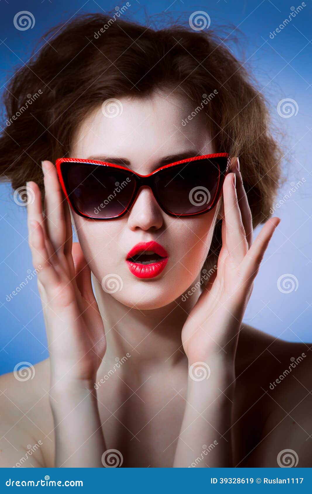 Funky summer portrait stock image. Image of color, funny - 39328619