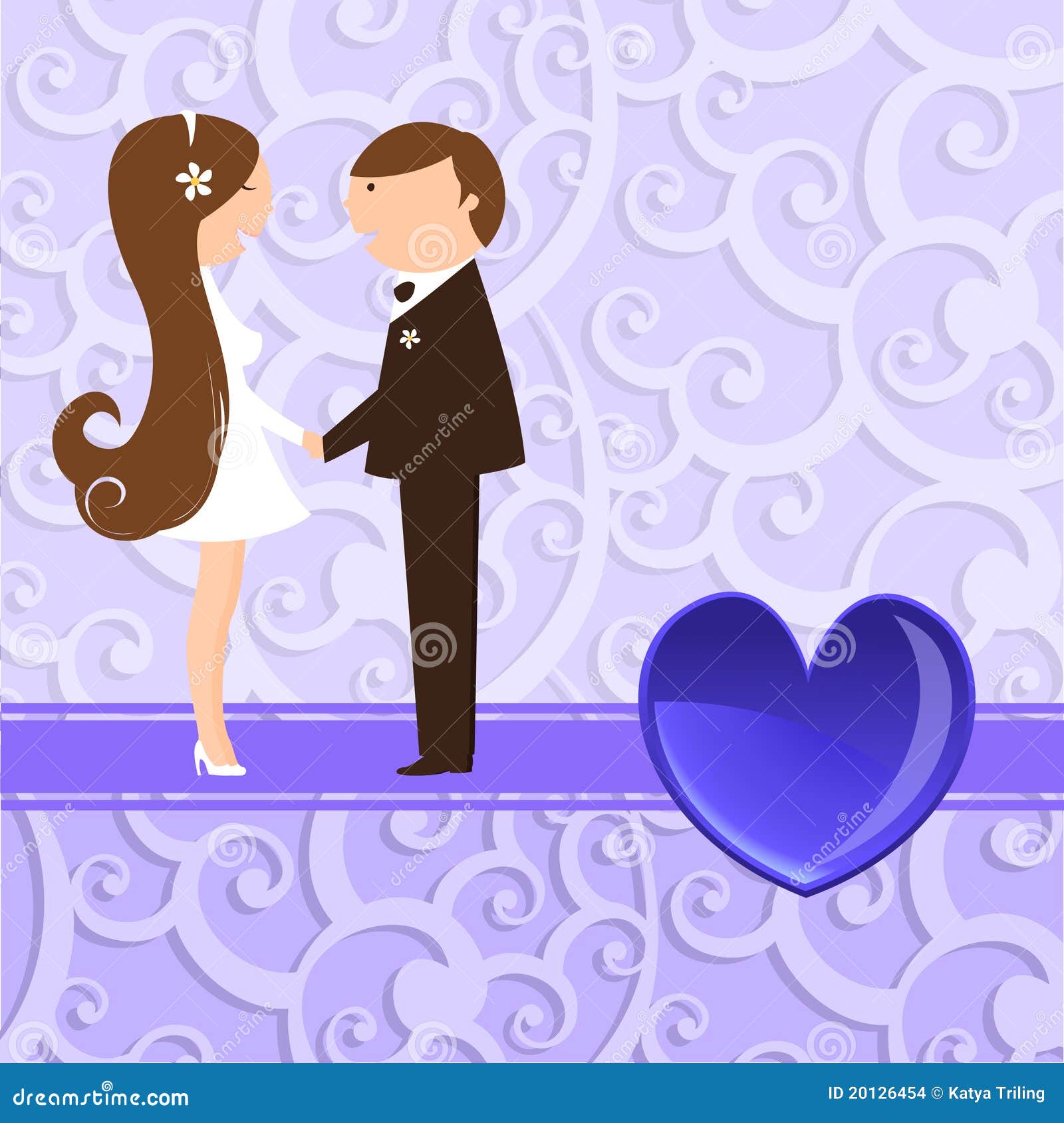 Funky wedding invitation stock vector. Illustration of glamour - 20126454