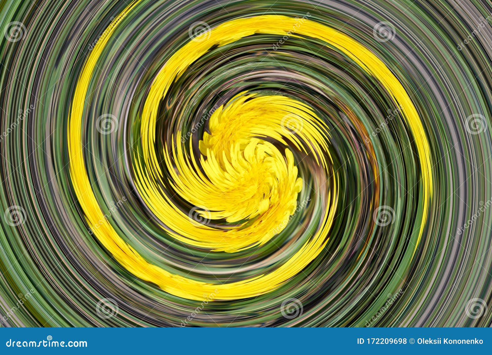 Funnel Abstract Pattern. Swirl, Spiral, Multi-colored Pattern As a ...