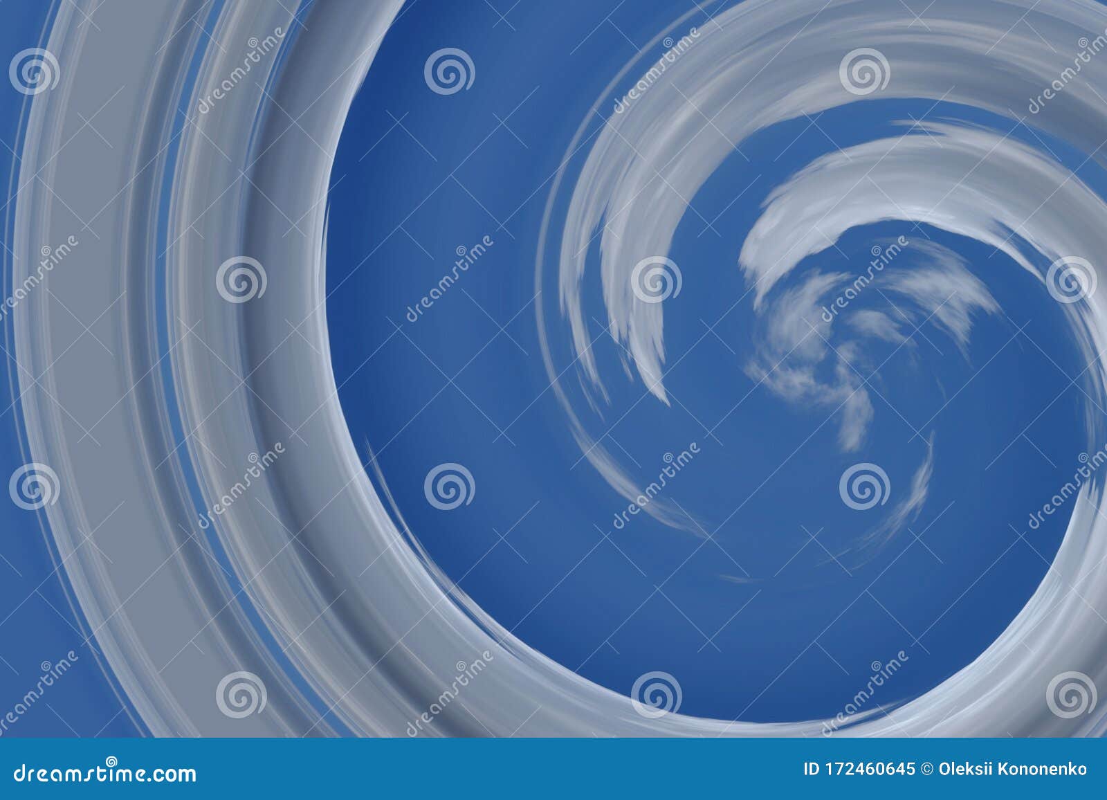 Funnel Abstract Pattern. Swirl, Spiral, Multi-colored Pattern As a ...