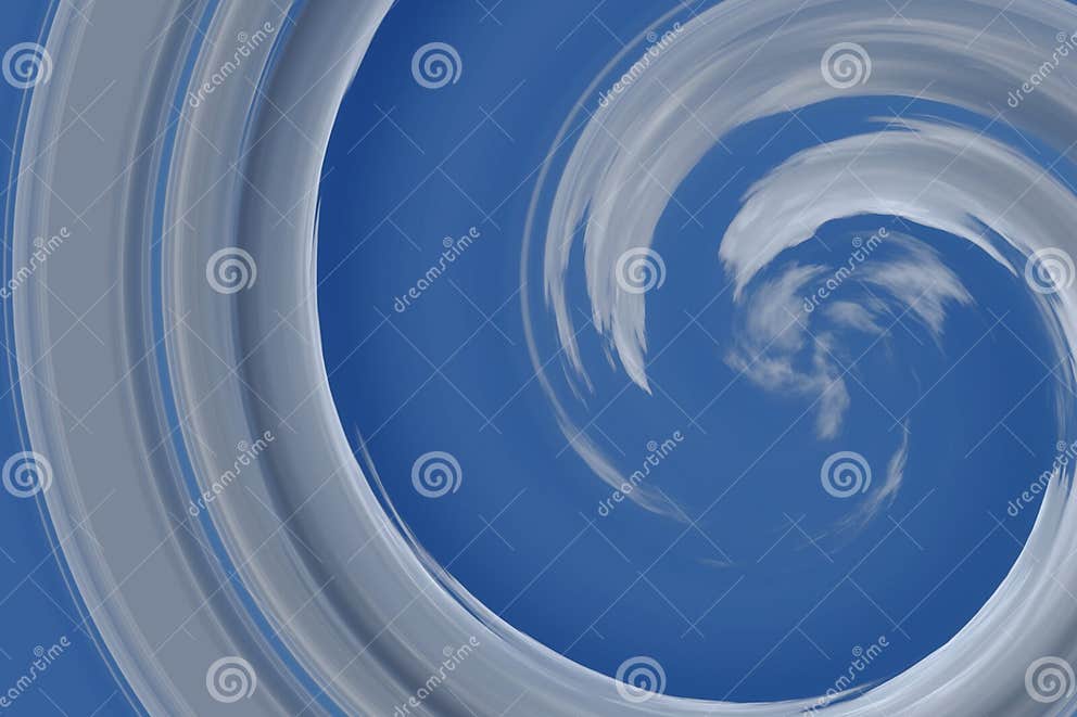 Funnel Abstract Pattern. Swirl, Spiral, Multi-colored Pattern As a ...