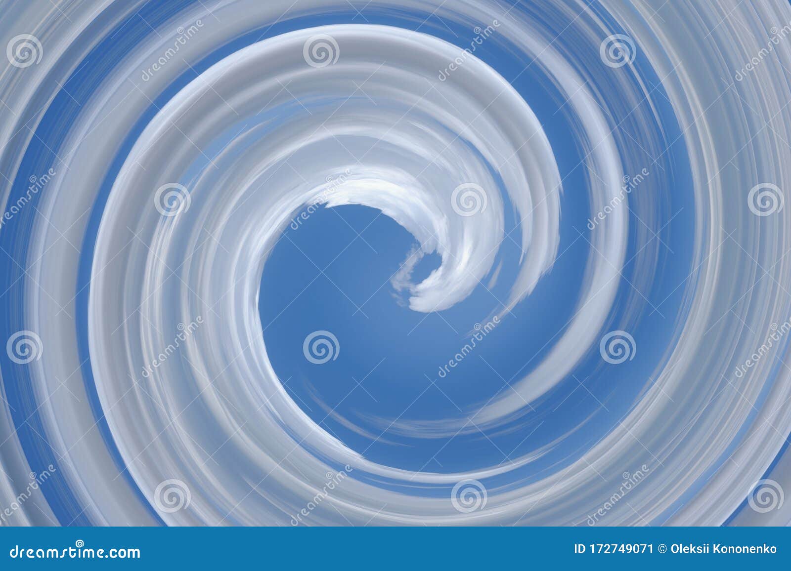 Funnel Abstract Pattern. Swirl, Spiral, Multi-colored Pattern As a ...