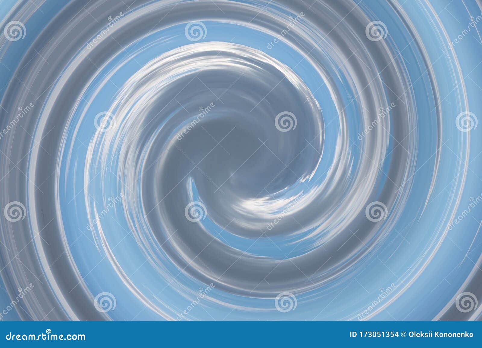 Funnel Abstract Pattern. Swirl, Spiral, Multi-colored Pattern As a ...