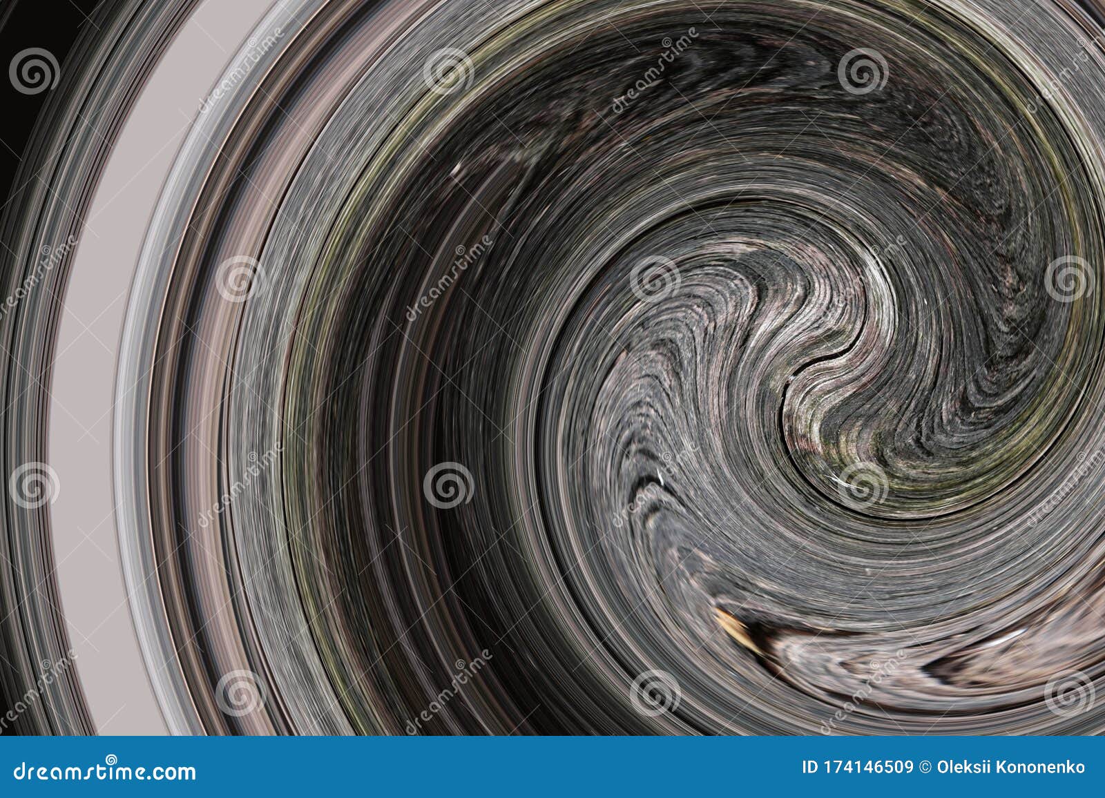 Funnel Abstract Pattern. Swirl, Spiral, Multi-colored Pattern As a ...