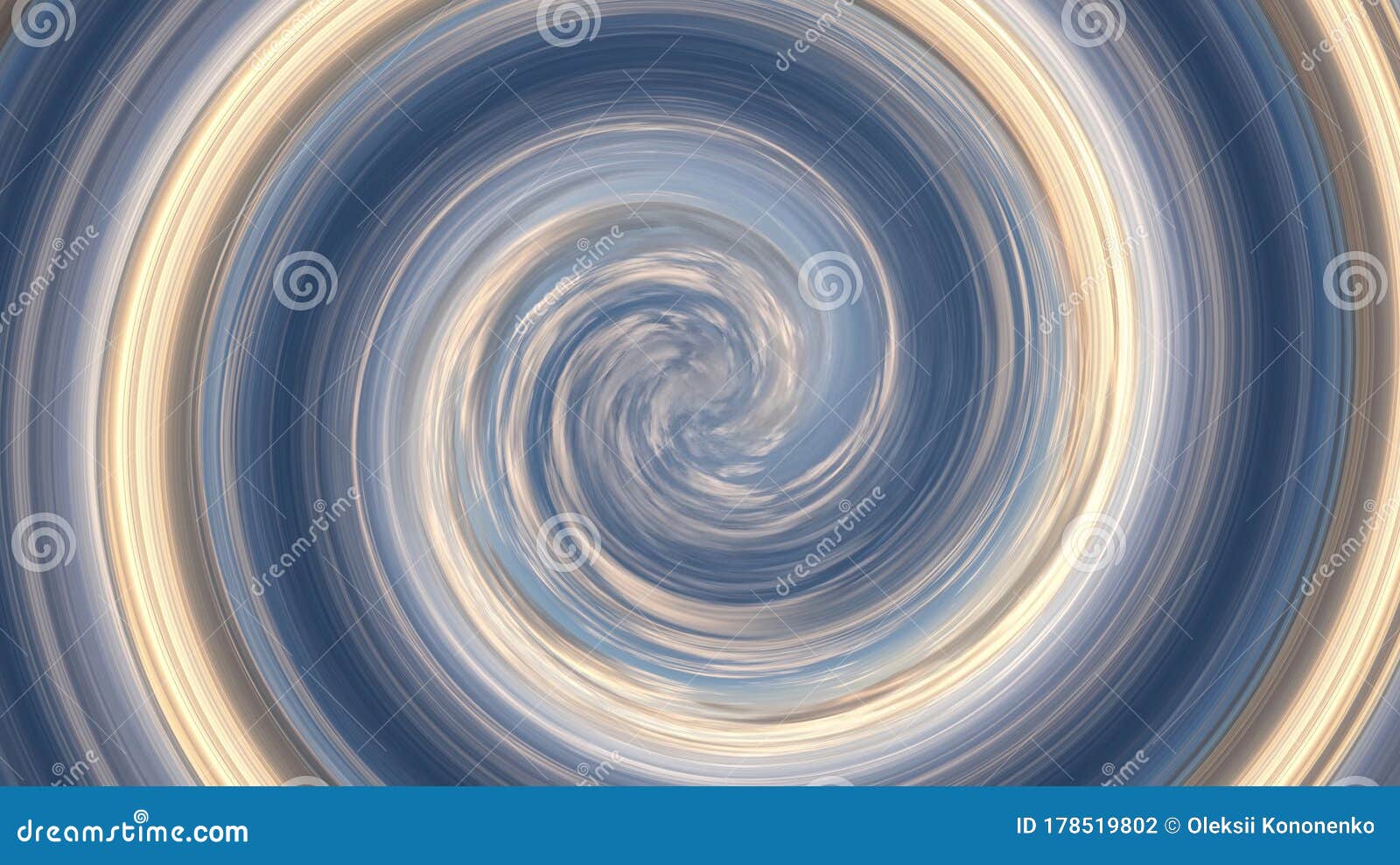 Funnel Abstract Pattern. Swirl, Spiral, Multi-colored Pattern As a ...